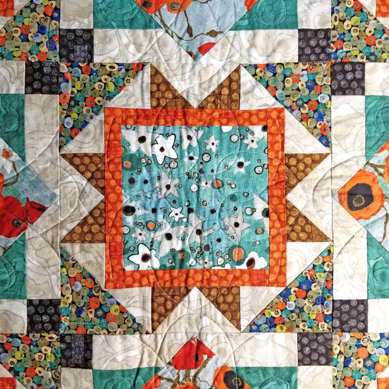 Gallery Garden Quilt Pattern (paper Copy) - Etsy