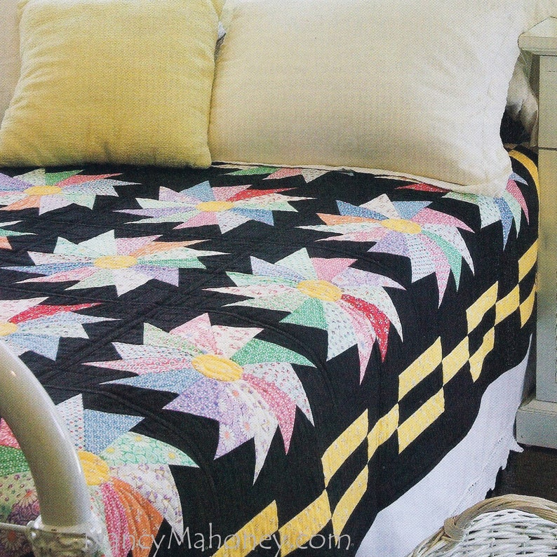 Barn Dance Quilt Pattern (PDF Digital Download), Foundation Pieced ...