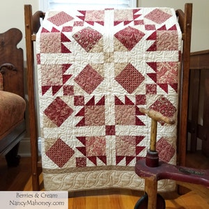 Berries & Cream Quilt Pattern (PDF Digital Download) - Etsy