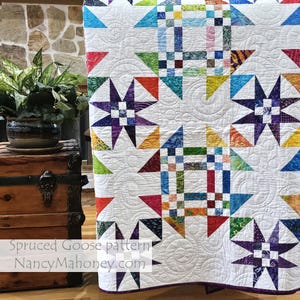 Spruced Goose Quilt Pattern (PDF Digital Download) - Etsy