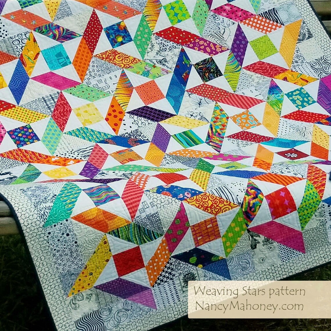 Weaving Stars Quilt Pattern (PDF Digital Download) - Etsy Australia