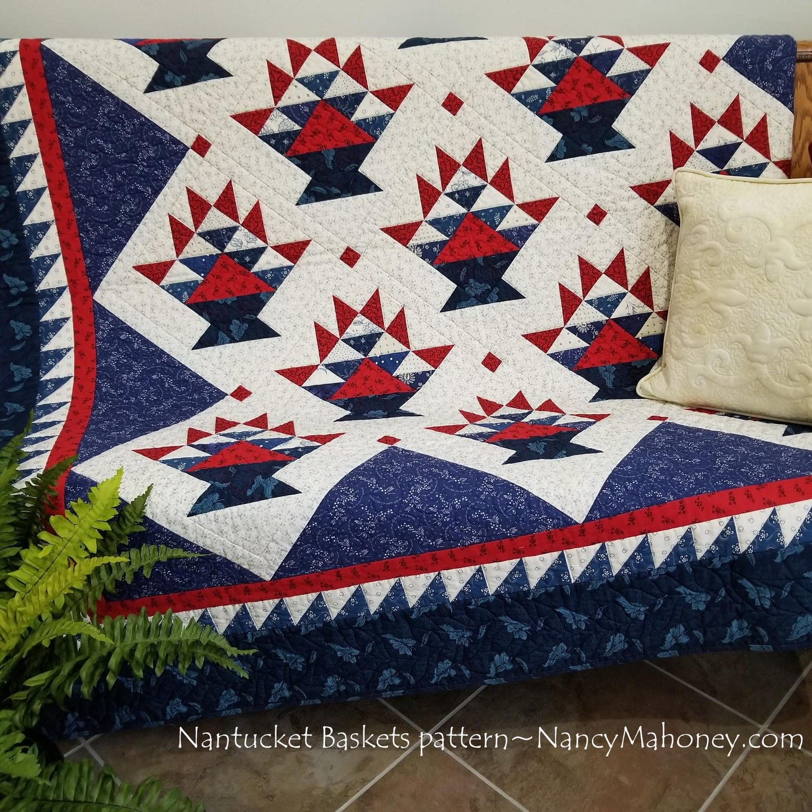Nantucket Baskets Quilt Pattern (PDF Digital Pattern) - Etsy