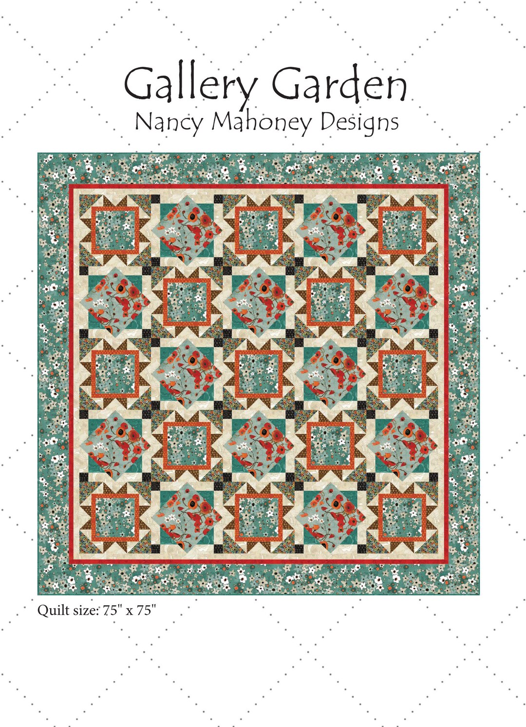 Gallery Garden Quilt Pattern (paper Copy) - Etsy