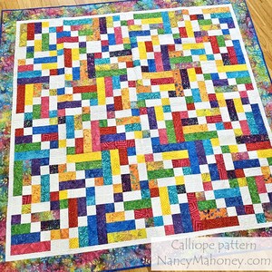 Calliope Quilt Pattern (paper Copy) - Etsy