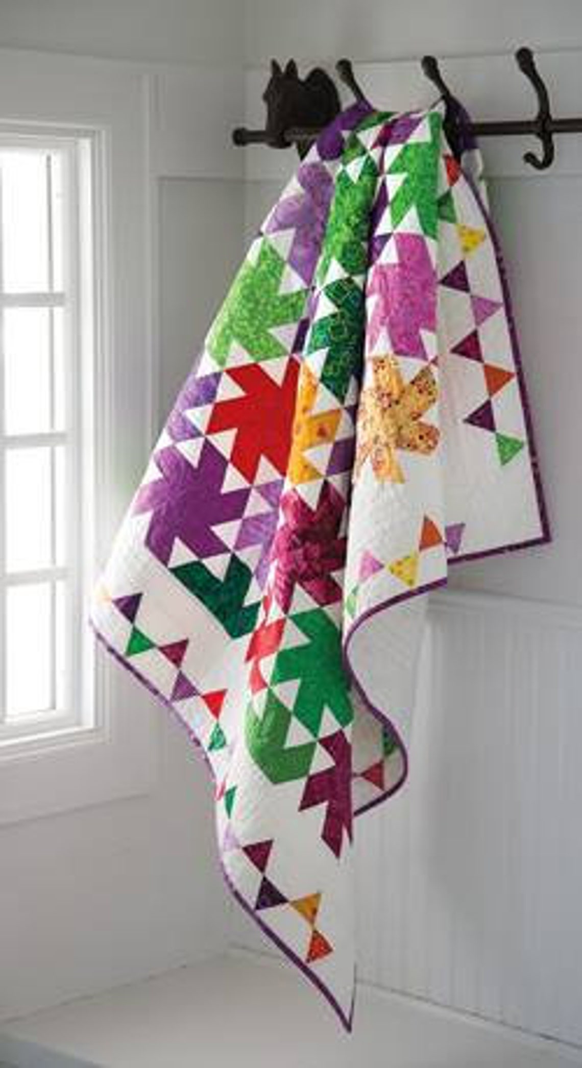 Whirling Pinwheels Quilt Pattern PDF Digital Download - Etsy
