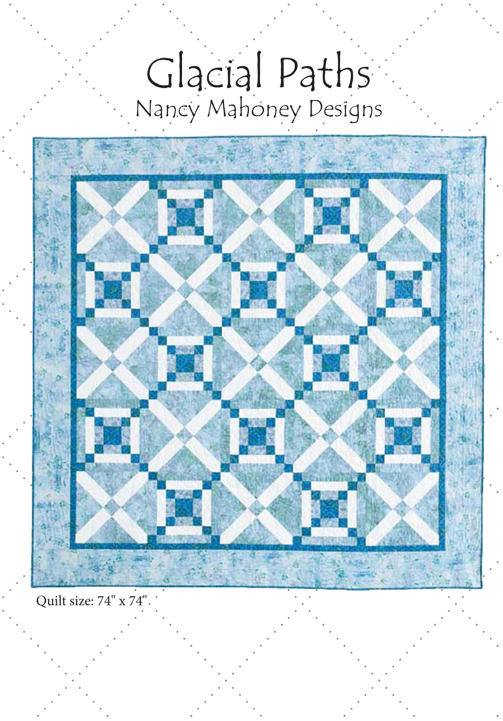 Glacial Paths Quilt Pattern PDF Digital Download - Etsy