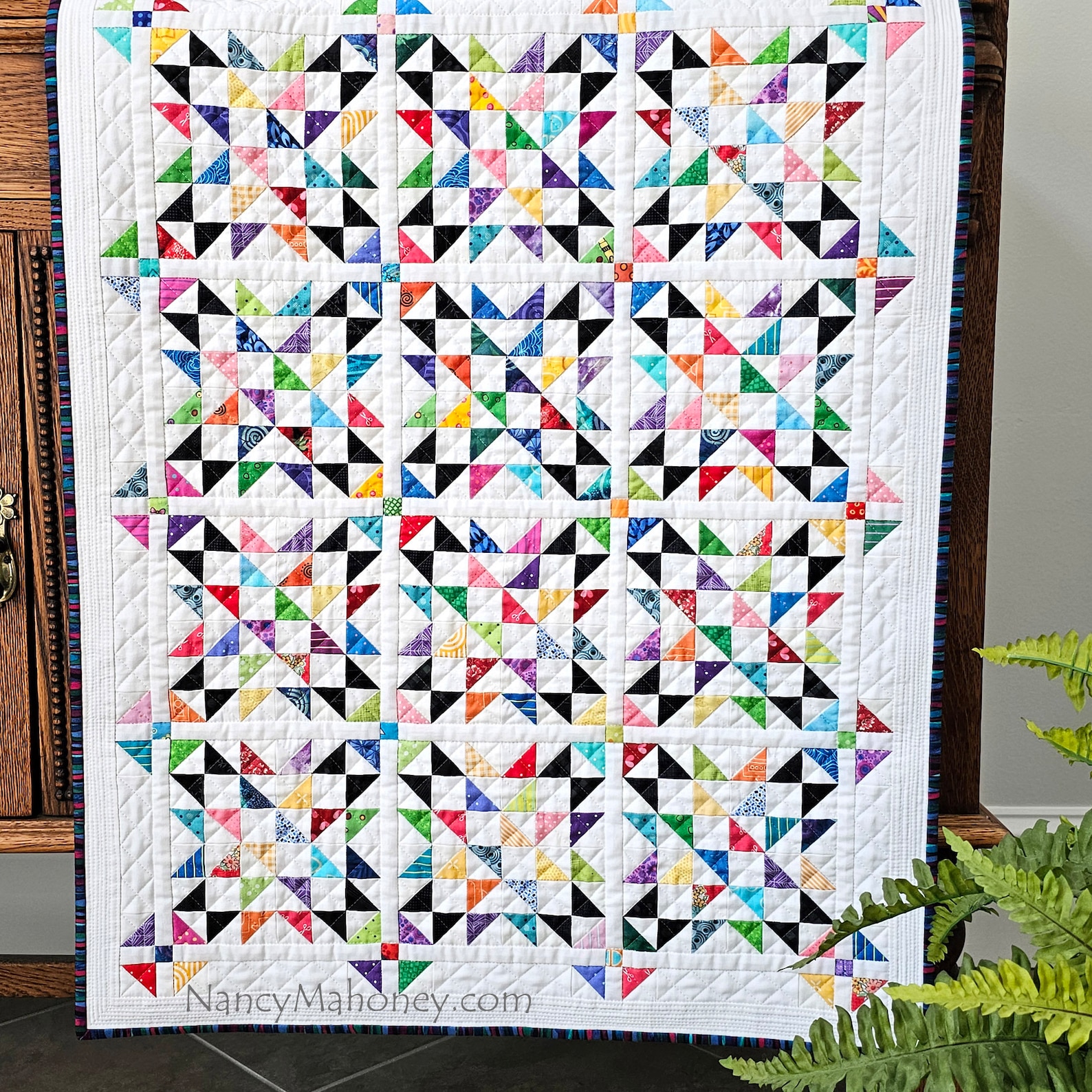 Triangle Stars Quilt Pattern (PDF Digital Download) - Etsy