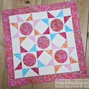 Circle of Stars Quilt Pattern (PDF Digital Pattern) - Etsy