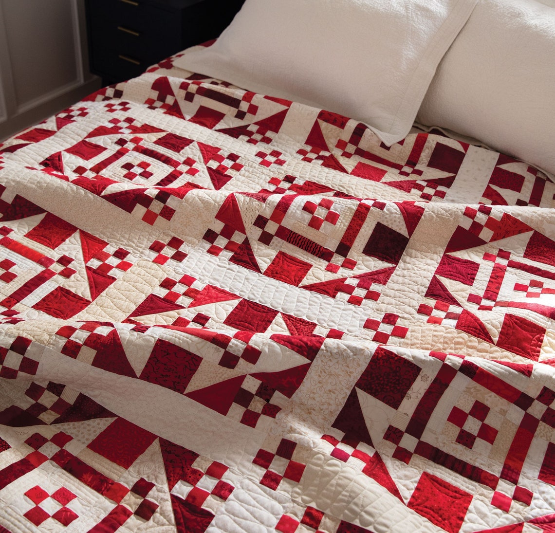 Cherries & Cream Quilt Pattern PDF Digital Pattern - Etsy