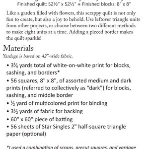 Lazy Daisy Quilt Pattern (PDF Digital Download) - Etsy