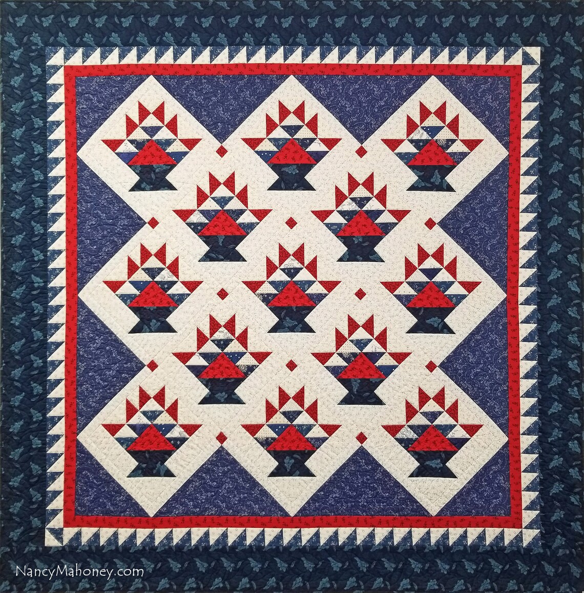Nantucket Baskets Quilt Pattern (PDF Digital Pattern) - Etsy