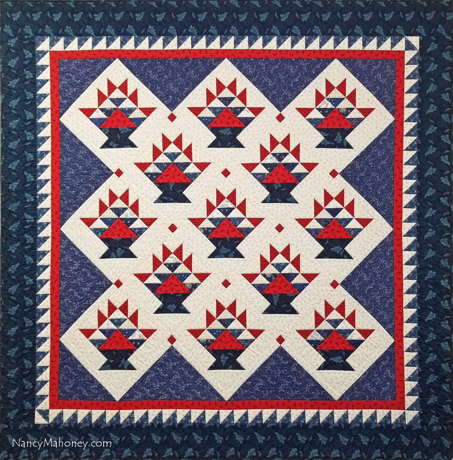Nantucket Baskets Quilt Pattern (PDF Digital Pattern) - Etsy