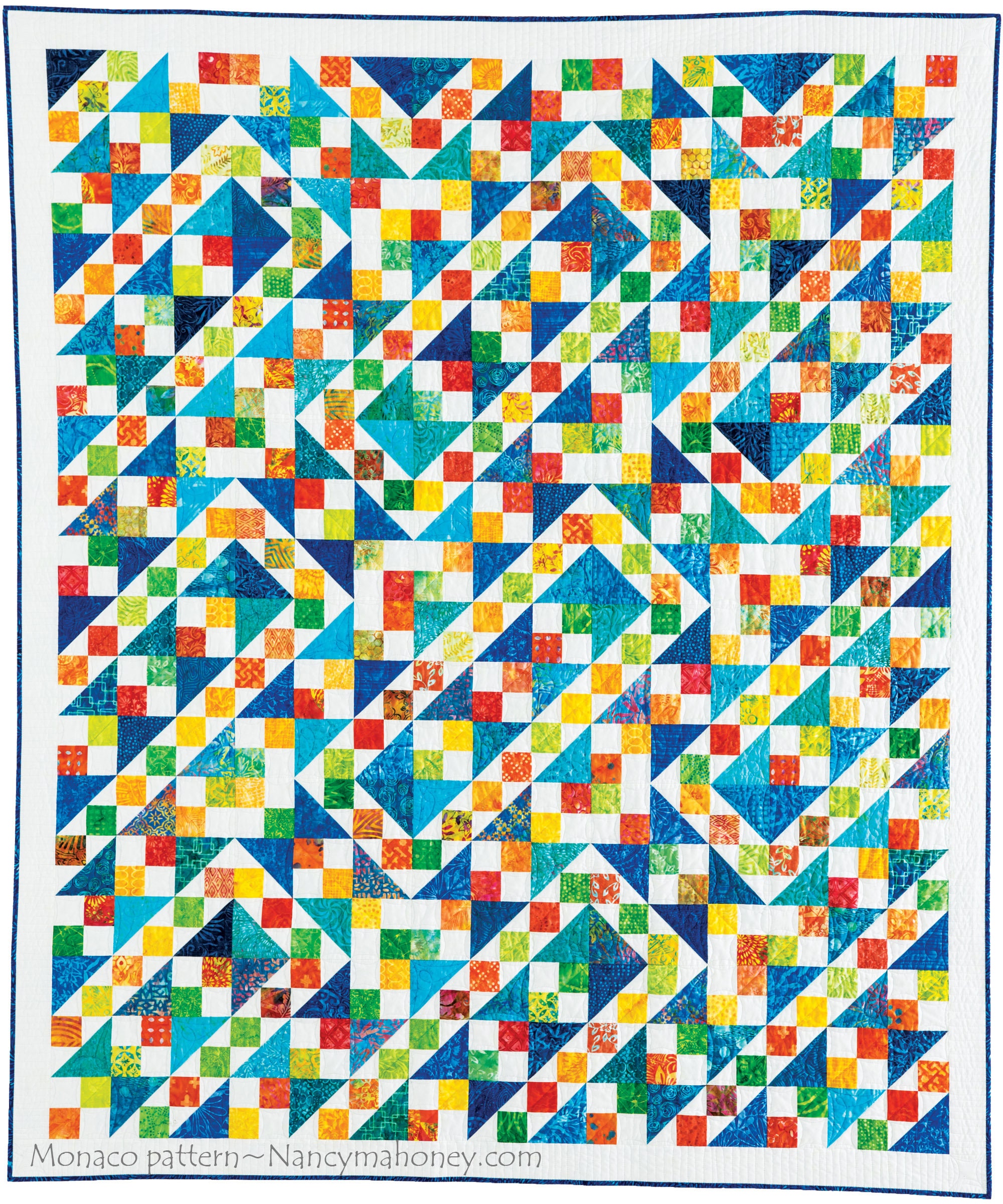 Monaco Quilt Pattern paper Copy - Etsy