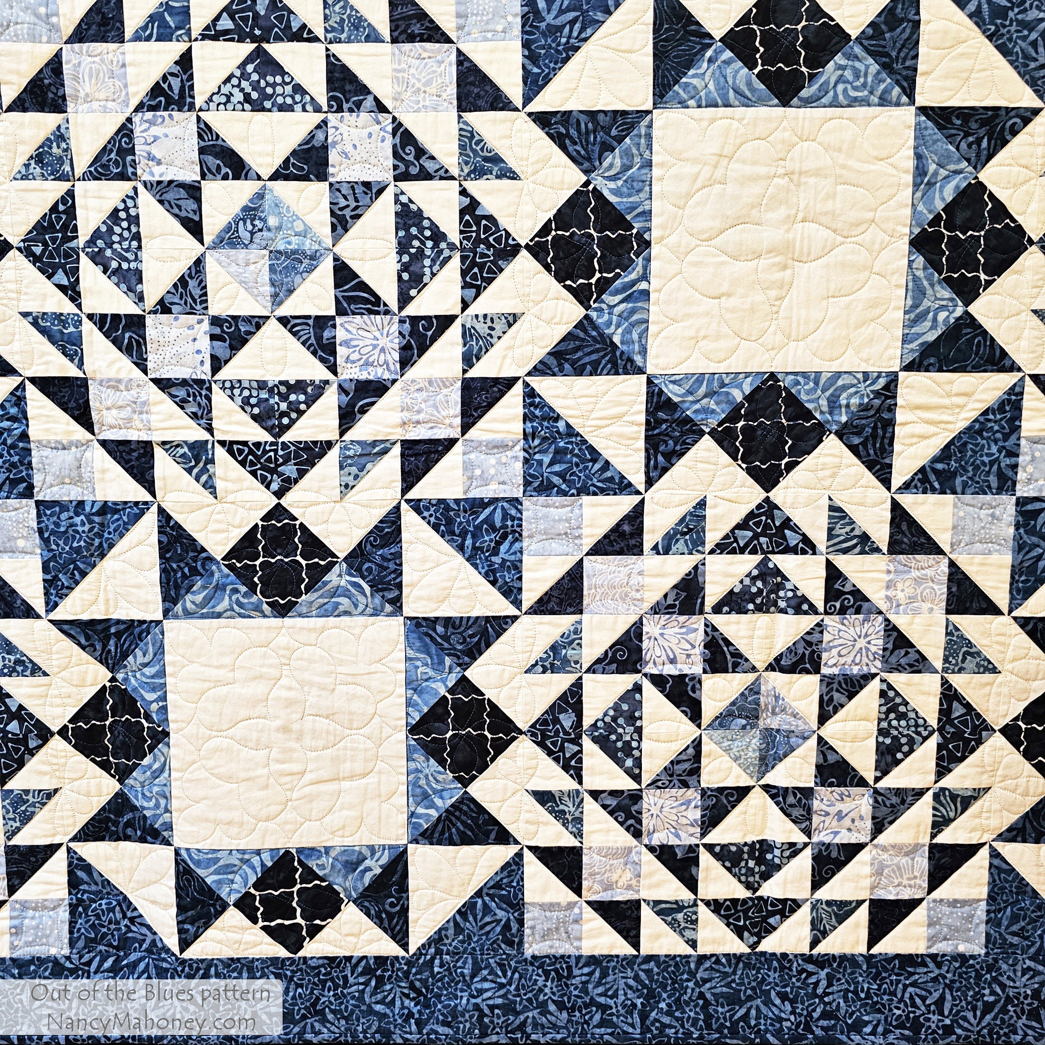 Out of the Blues Quilt Pattern (PDF Digital Download) - Etsy