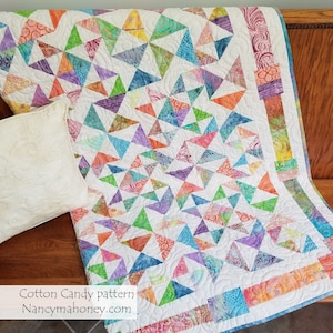 Cotton Candy Quilt Pattern (PDF Digital Download) - Etsy