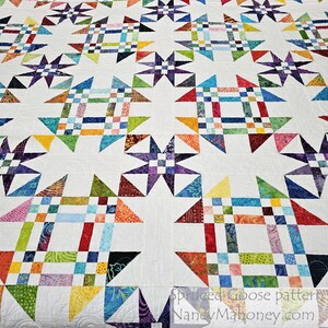 Spruced Goose Quilt Pattern (paper) - Etsy