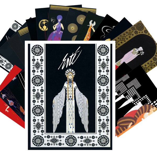 Art Deco Erte - Etsy