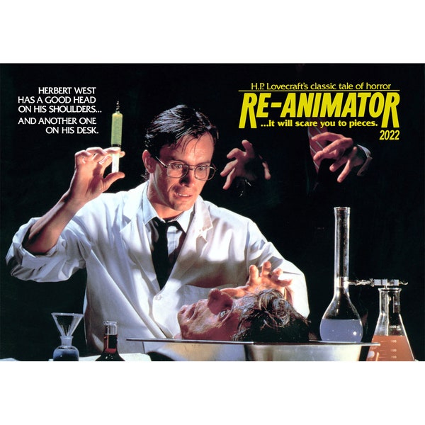 Reanimator Movie Poster - Etsy