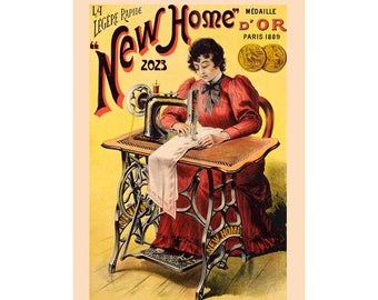 Sewing Machine Calendar - Etsy