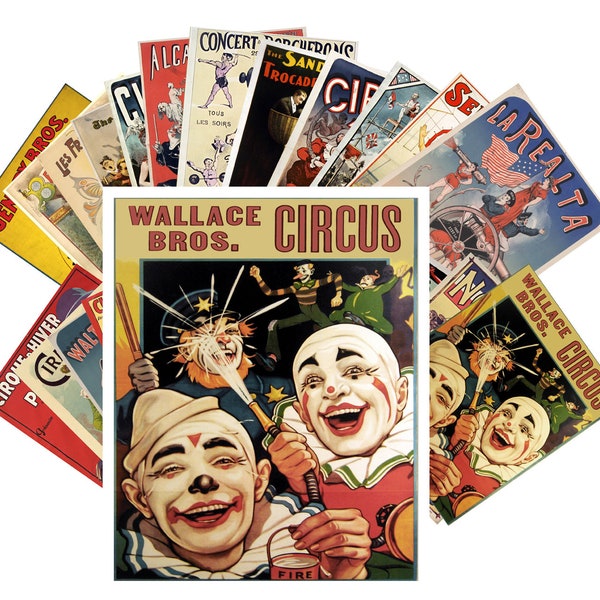 Vintage Circus - Etsy