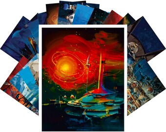 Alien Postcard - Etsy