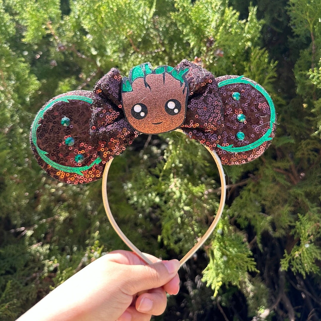 Groot Mickey Mouse Ears / Avengers Headband / Guardians of the Galaxy ...