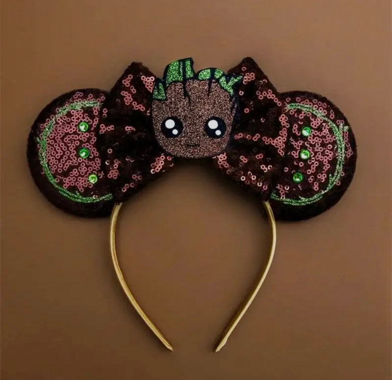 Groot Mickey Mouse Ears / Avengers Headband / Guardians of the Galaxy ...
