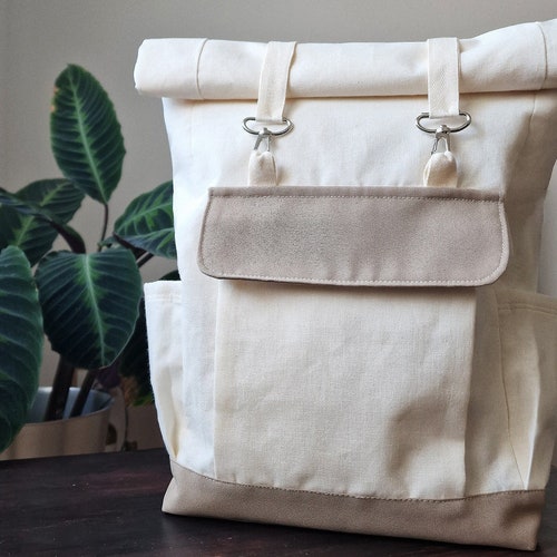 ROLLUP Backpack Sewing Pattern Instructions Printable - Etsy