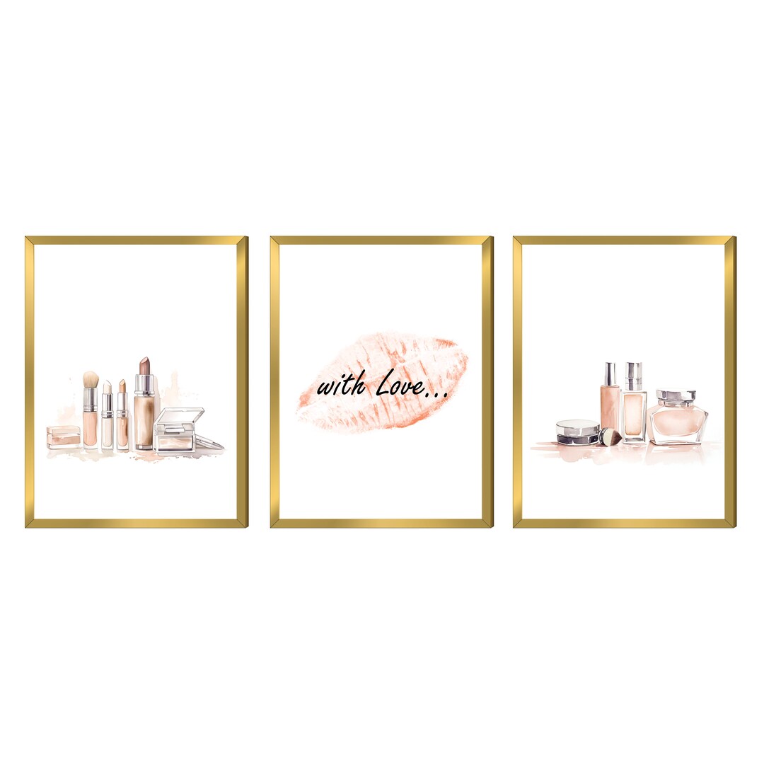 Teenage Girl Poster Set of 3 Fashion Prints Girls Bedroom - Etsy