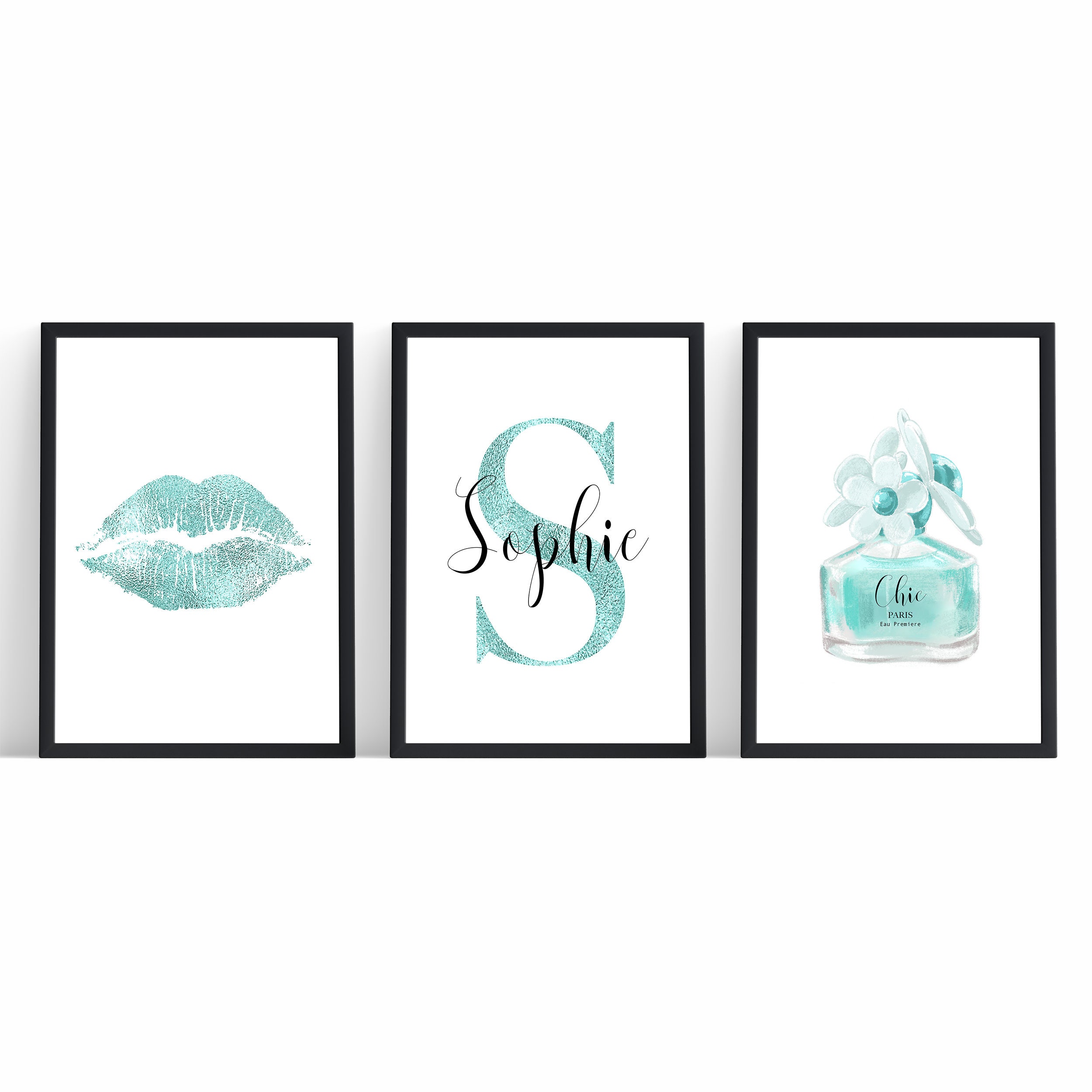 Set of 3 Fashion Prints Teenage Girl Poster Girls - Etsy