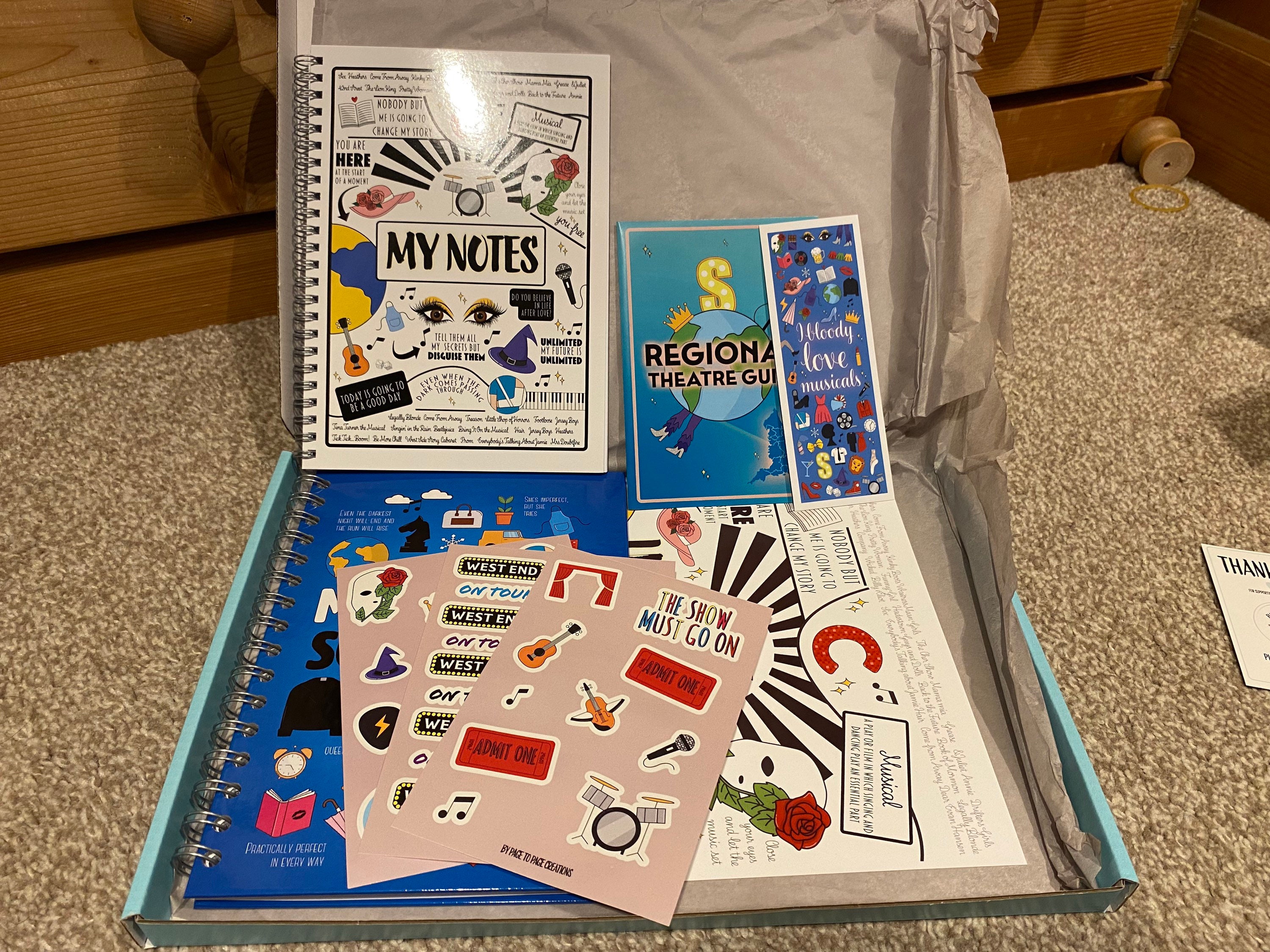Ultimate Theatre Gift Box - Etsy UK