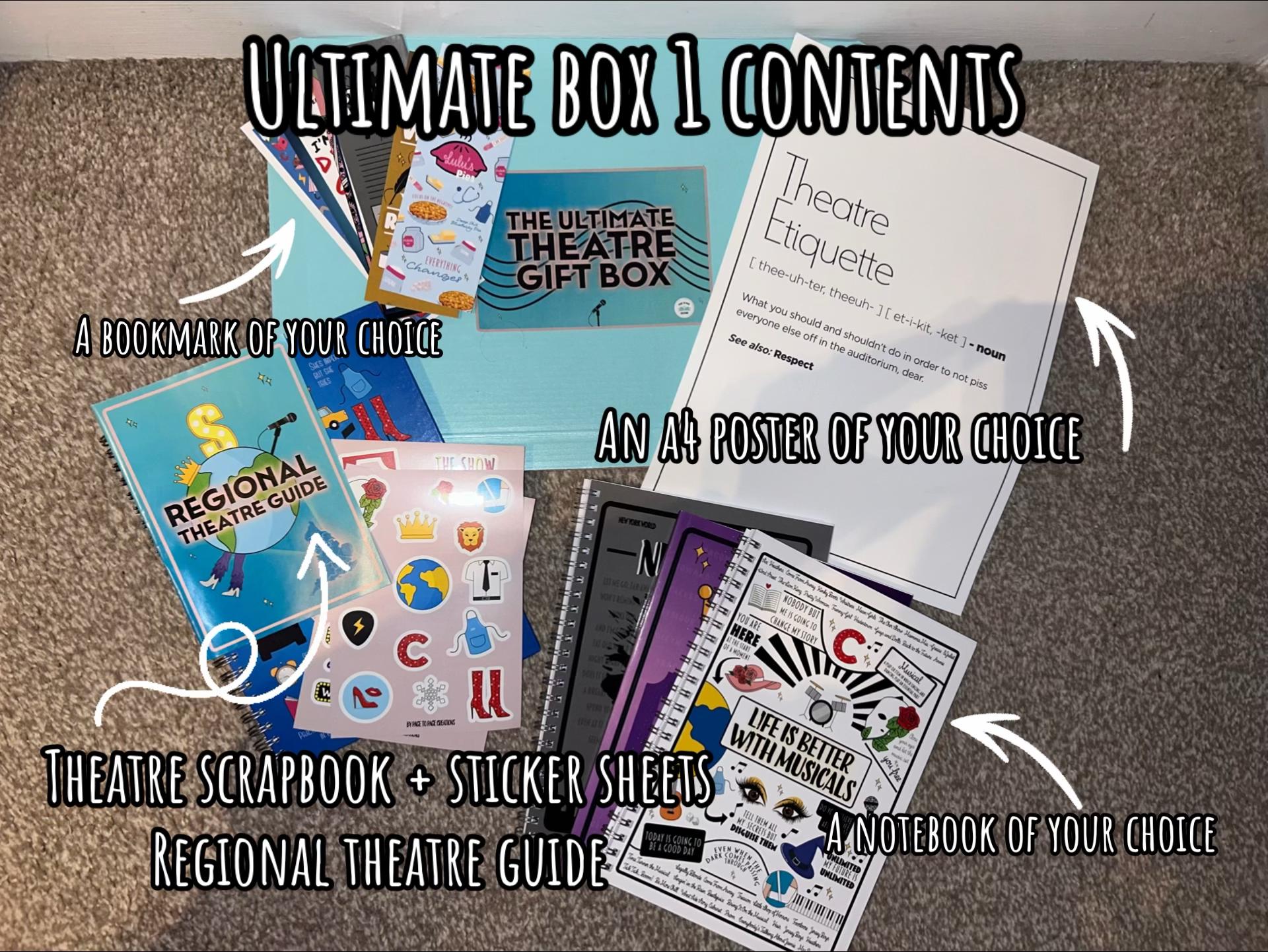 Ultimate Theatre Gift Box - Etsy UK
