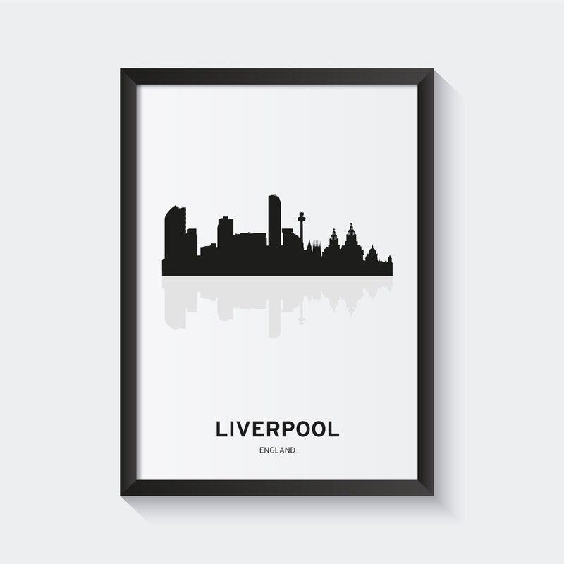 Liverpool Silhouette - Etsy UK