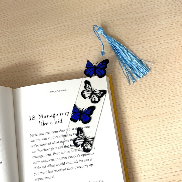 Butterfly Bookmark - Etsy