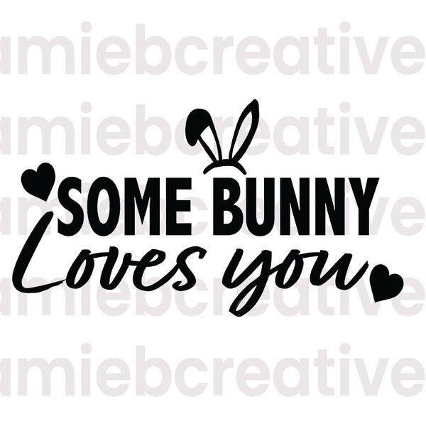 Some Bunny Loves You - Etsy