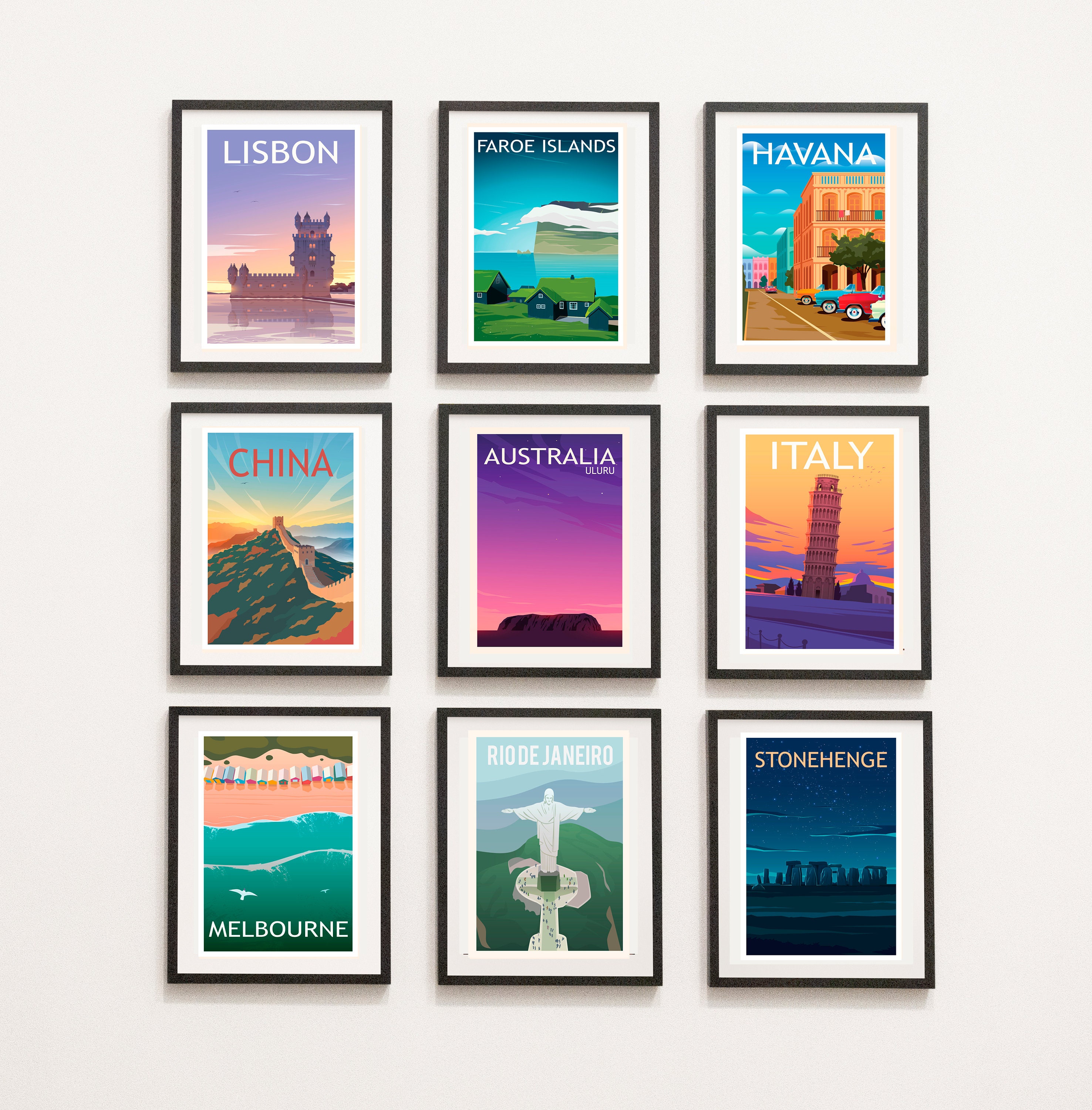 China Travel Poster Great Wall of China Chinese Travel Print - Etsy UK