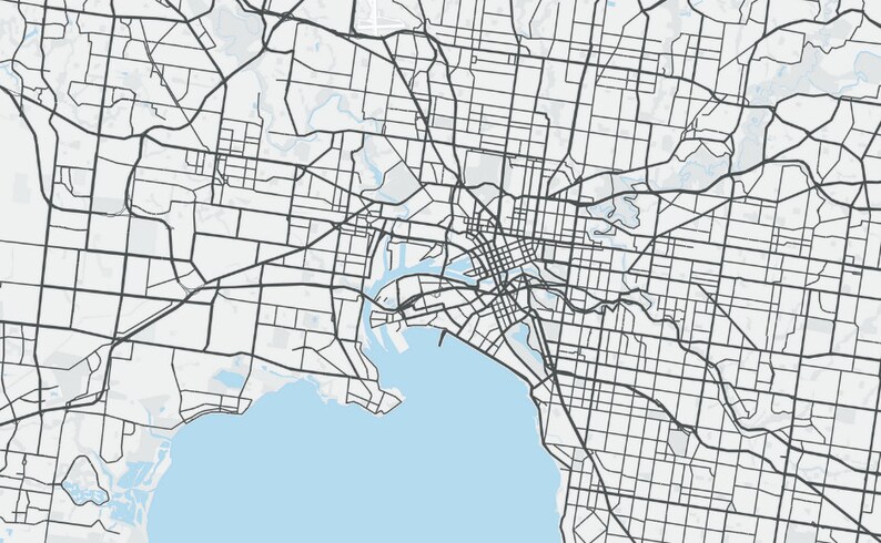 Anglesea Victoria Map Digital Download - Etsy Australia