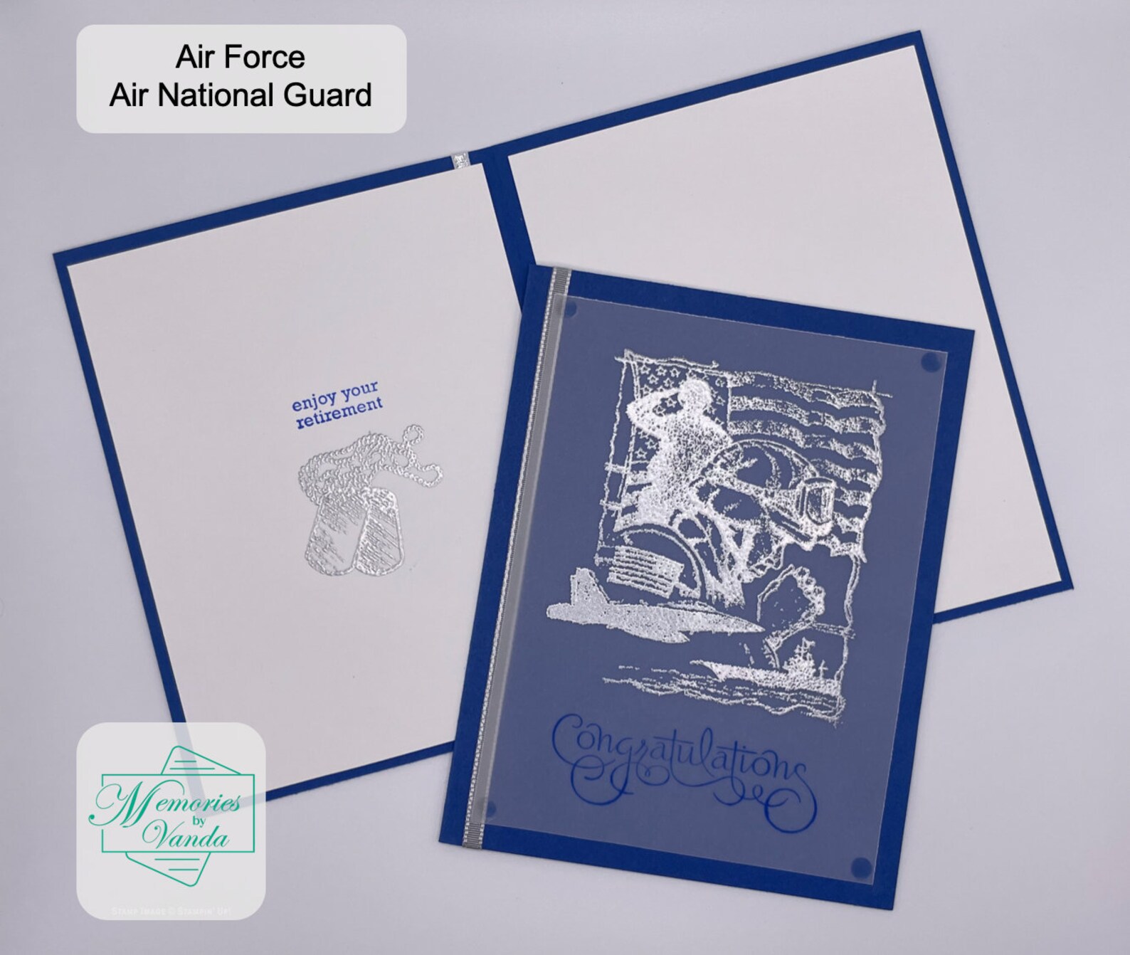 Military Retirement Card ~ Handmade ~ Army ~ Navy ~ Marine Corps ...