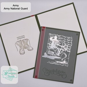 Military Retirement Card ~ Handmade ~ Army ~ Navy ~ Marine Corps ...