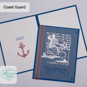 Military Retirement Card ~ Handmade ~ Army ~ Navy ~ Marine Corps ...