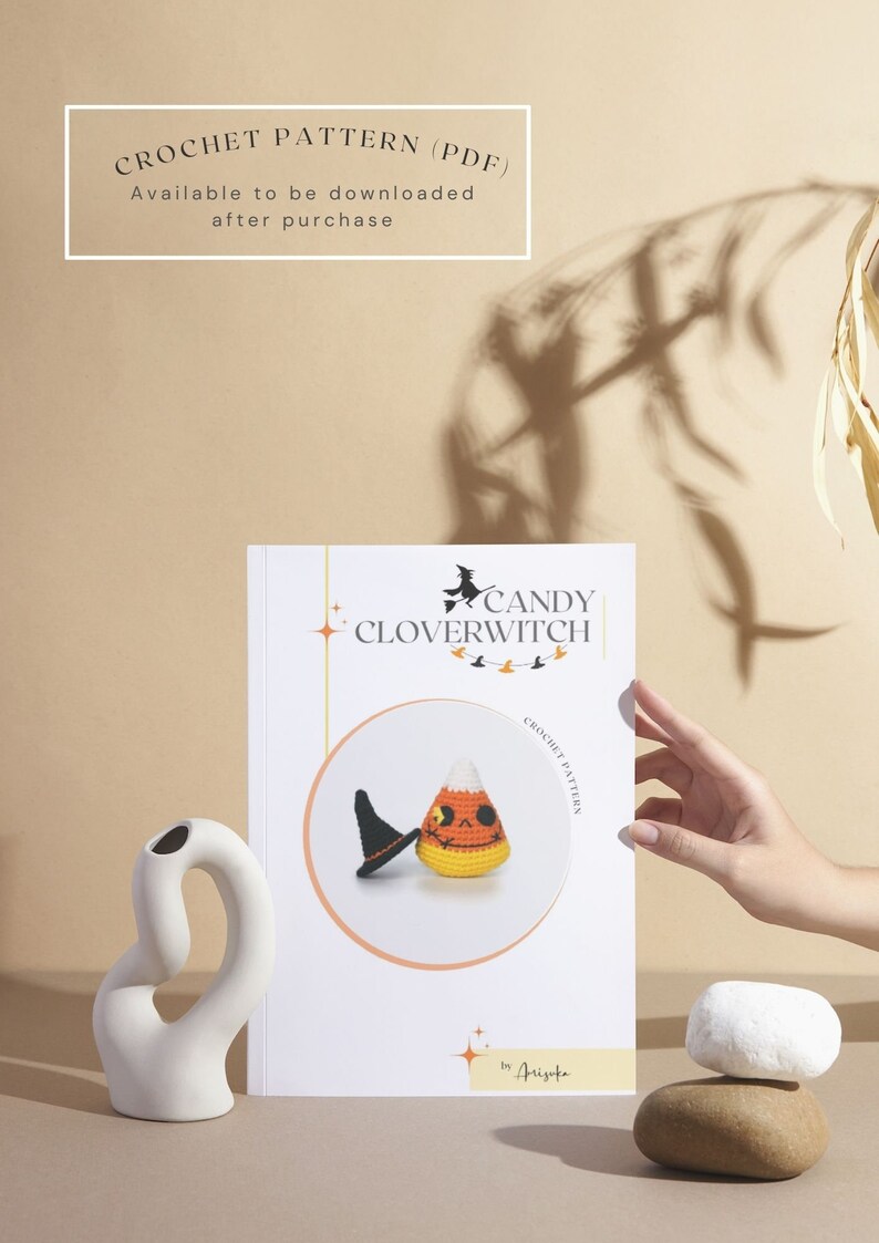 Halloween Crochet Pattern: Candy Corn Witch Amigurumi (digital Pattern ...