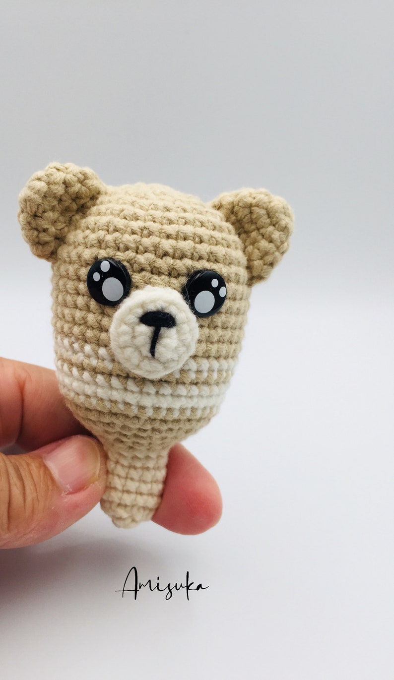 Bear CROCHET PATTERN Bear Pdf Pattern Cute Bear Amigurumi Pattern Easy ...