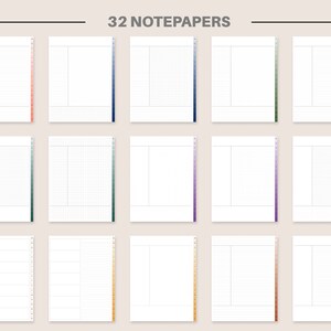 Digital Notebook for Goodnotes Notability 10 Hyperlinked Digital Note ...