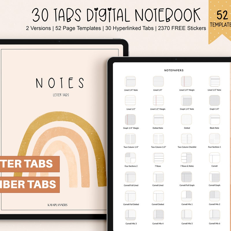 A Z Index Notebook - Etsy UK