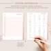 Digital Notebook for Goodnotes Notability 10 Hyperlinked - Etsy