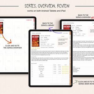Digital Reading Journal, Digital Reading Planner Goodnotes, Reading Log ...
