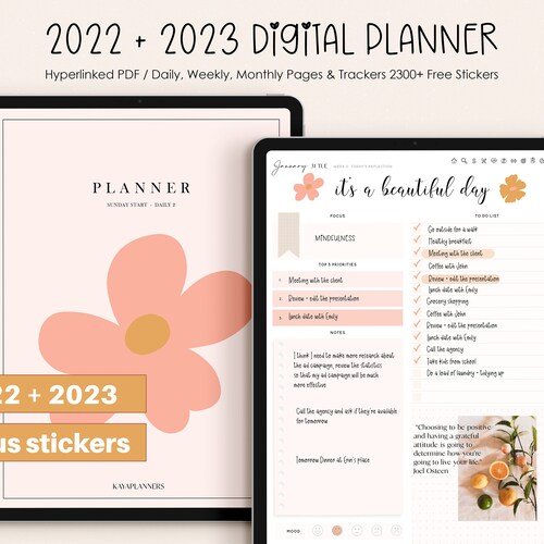 Digital Teacher Planner Goodnotes - Etsy