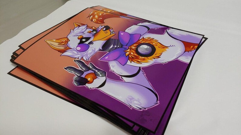 Lolbit poster/print | Etsy