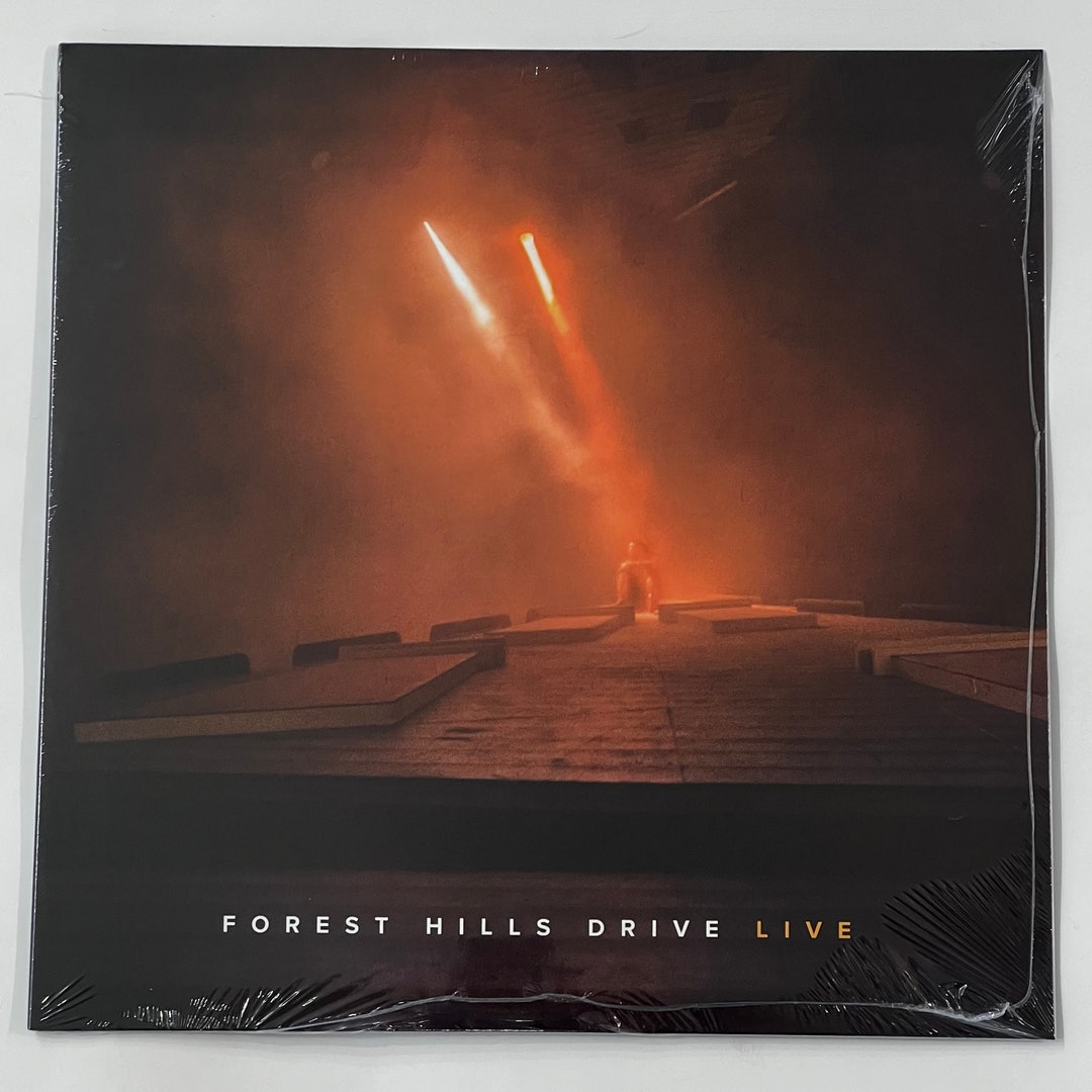 J. Cole J Cole Forest Hills Drive Live 2LP Vinyl Limited Black 12 ...