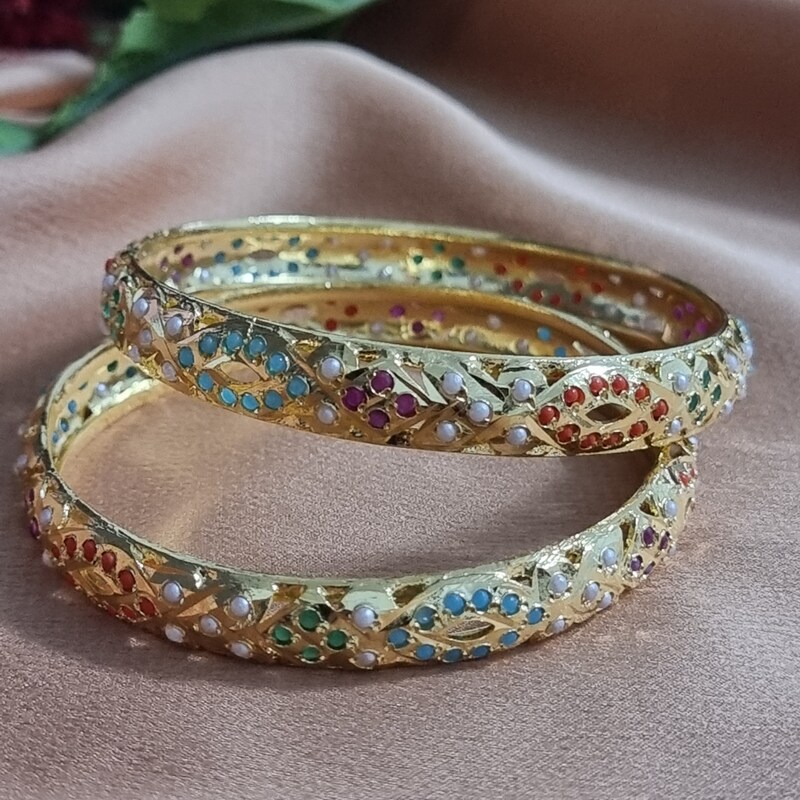 Jadau Bangles - Etsy